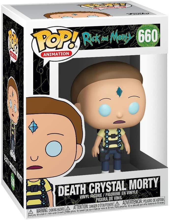 Funko POP 660 Death Crystal Morty במחיר הזול בארץ-שלל דמויות Funko POP ...